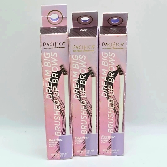 Pacifica | Makeup | Pacifica Dream Big Brushed Up Brows Bundle Get 3 | Poshmark